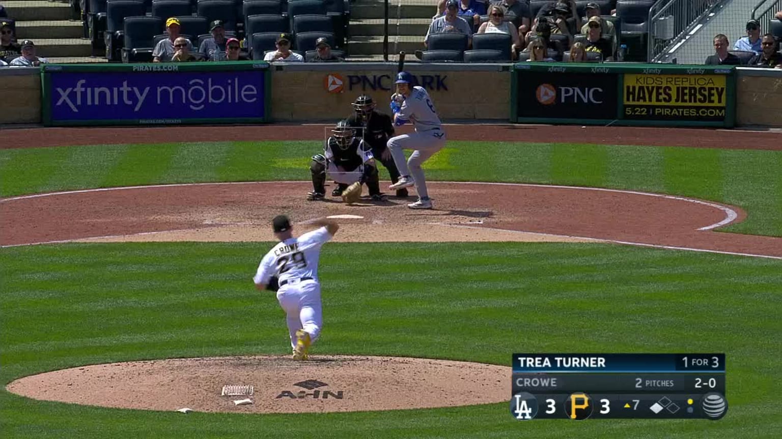 Wil Crowe Called Strike to Trea Turner | 05/11/2022 | MLB.com