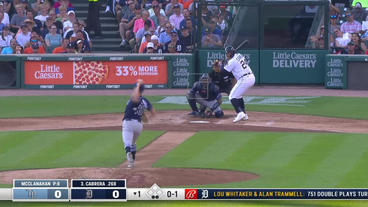 Shane McClanahan Ball to Miguel Cabrera | 08/06/2022 | MLB.com