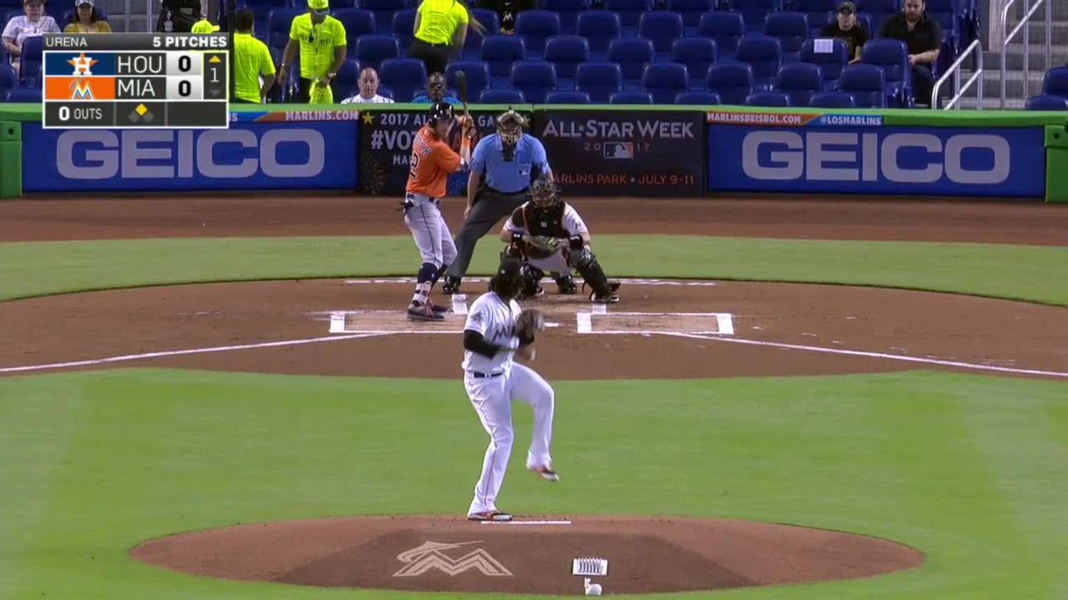 Josh Reddick pops out to shortstop JT Riddle. | 05/17/2017 | St. Louis ...