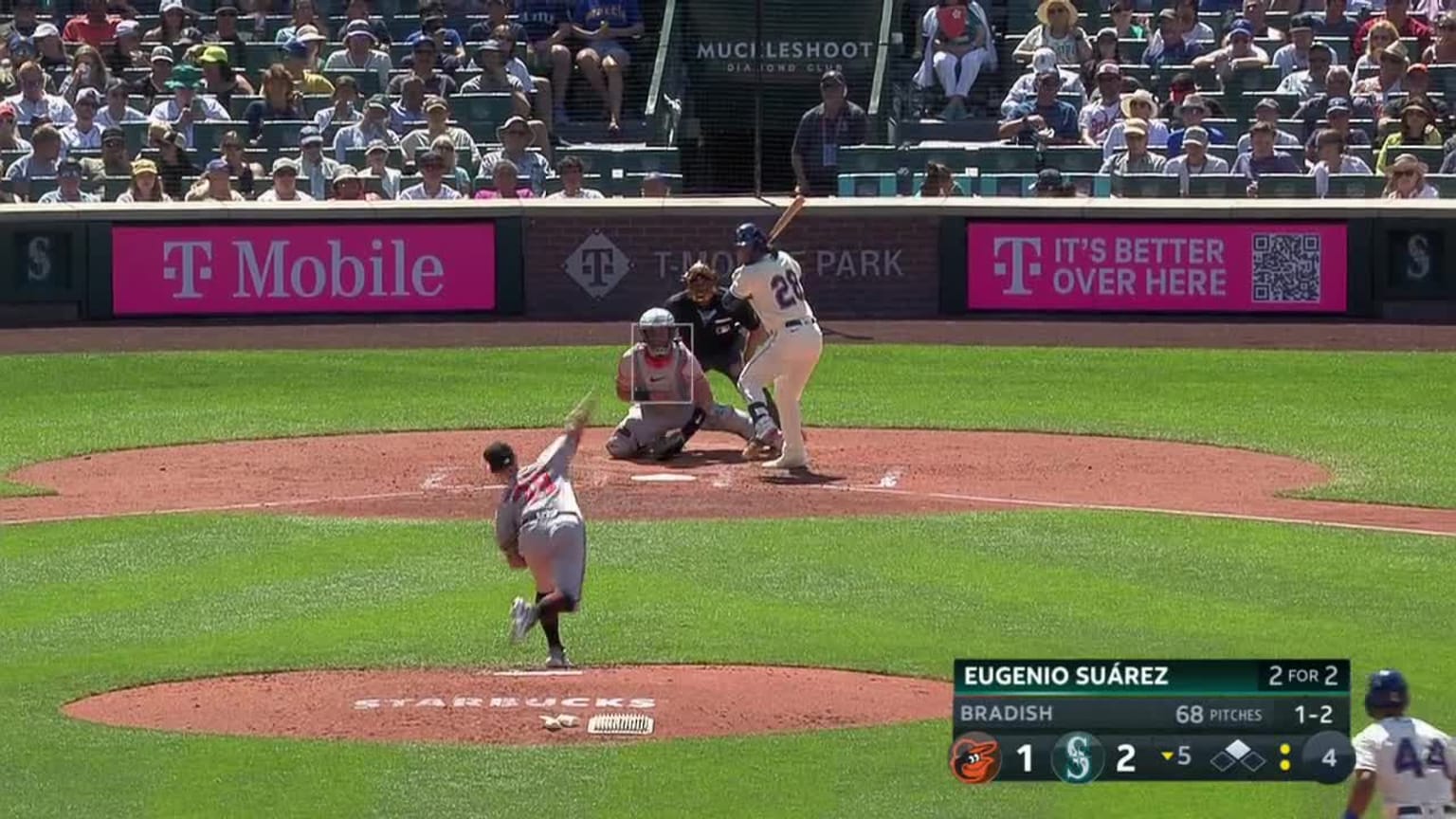 Kyle Bradish Ball In Dirt to Eugenio Suárez | 08/13/2023 | MLB.com