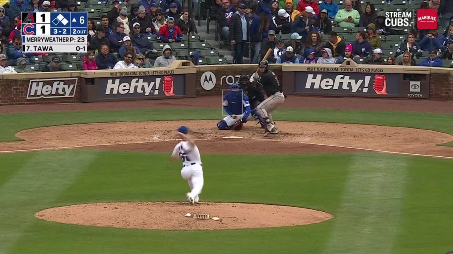 Tim Tawa lines out to third baseman Jon Berti. | 04/20/2025 | MLB.com