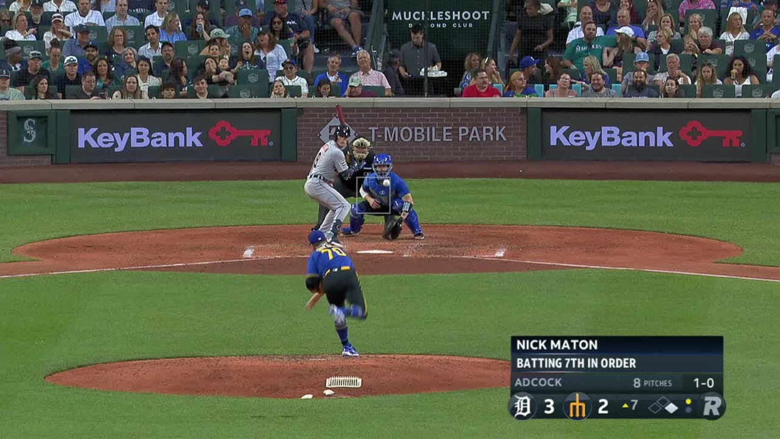 Ty Adcock Called Strike to Nick Maton | 07/14/2023 | Detroit Tigers