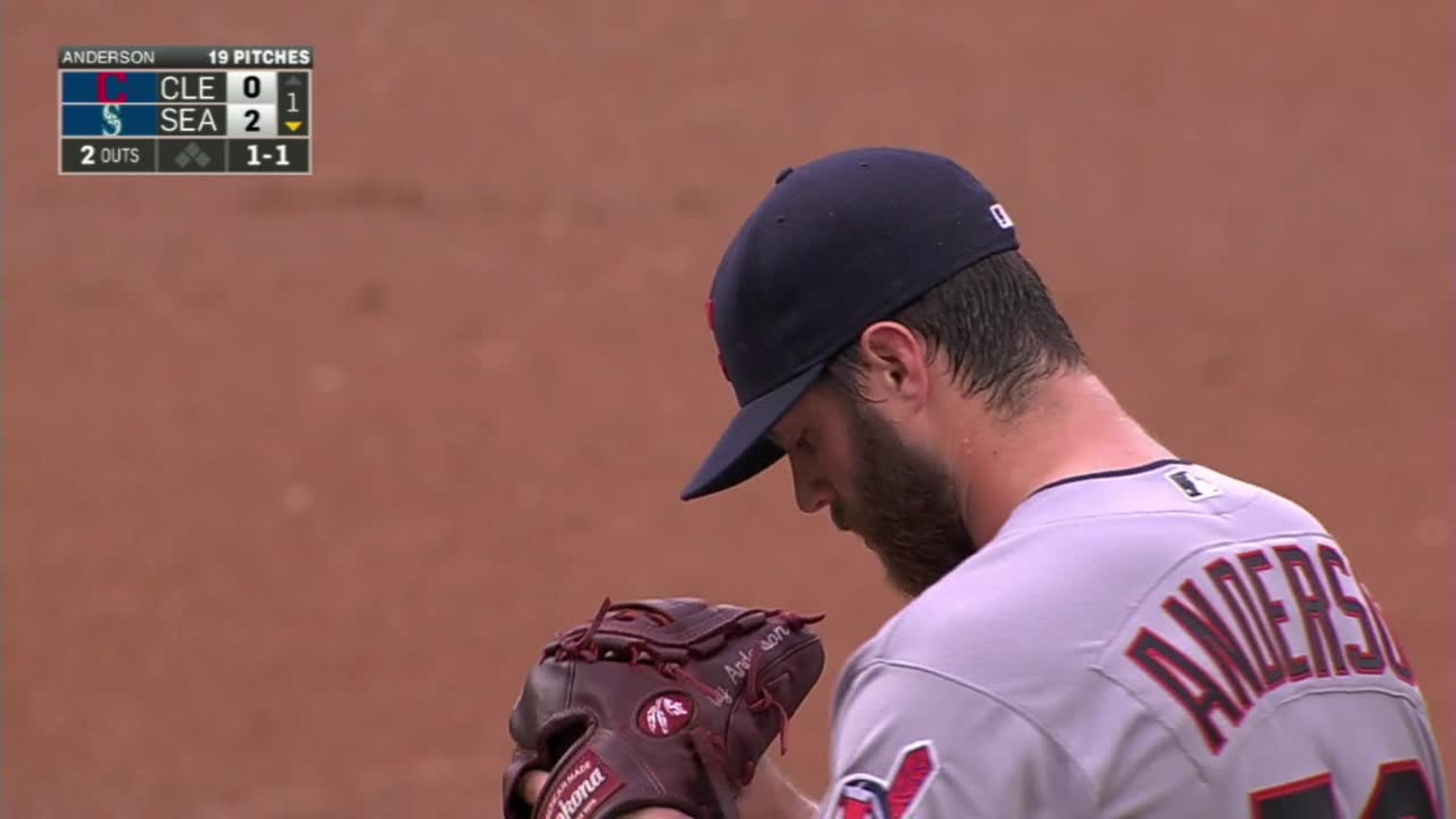 Cody Anderson Foul to Kyle Seager | 06/07/2016 | Toronto Blue Jays