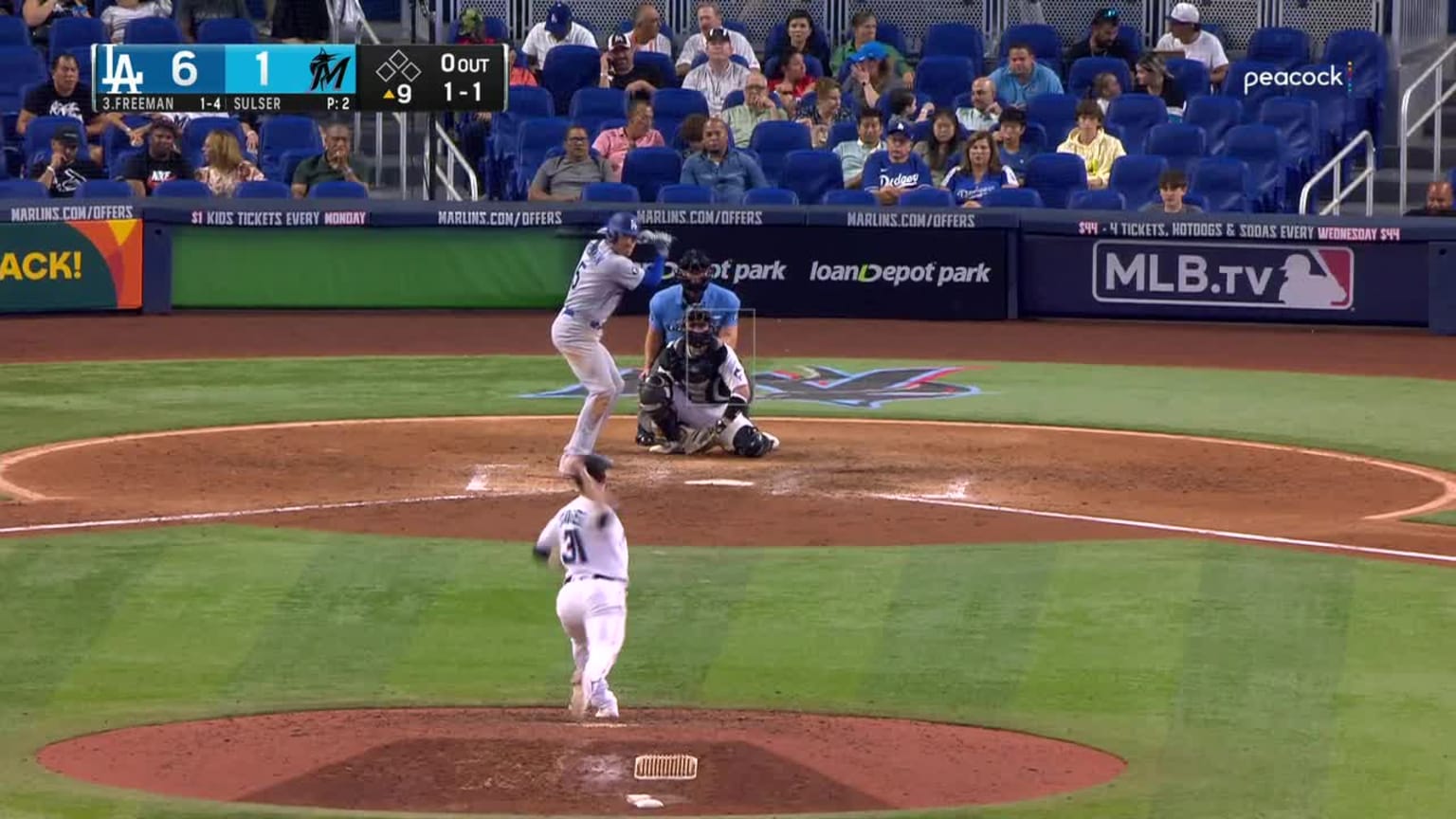 Cole Sulser Ball to Freddie Freeman | 08/28/2022 | MLB.com