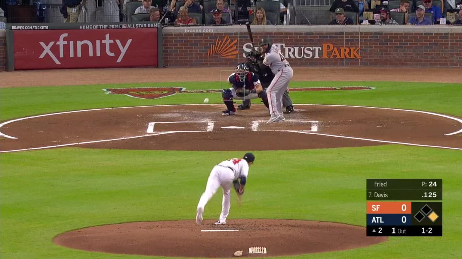 Jaylin Davis strikes out swinging. | 09/21/2019 | Pittsburgh Pirates