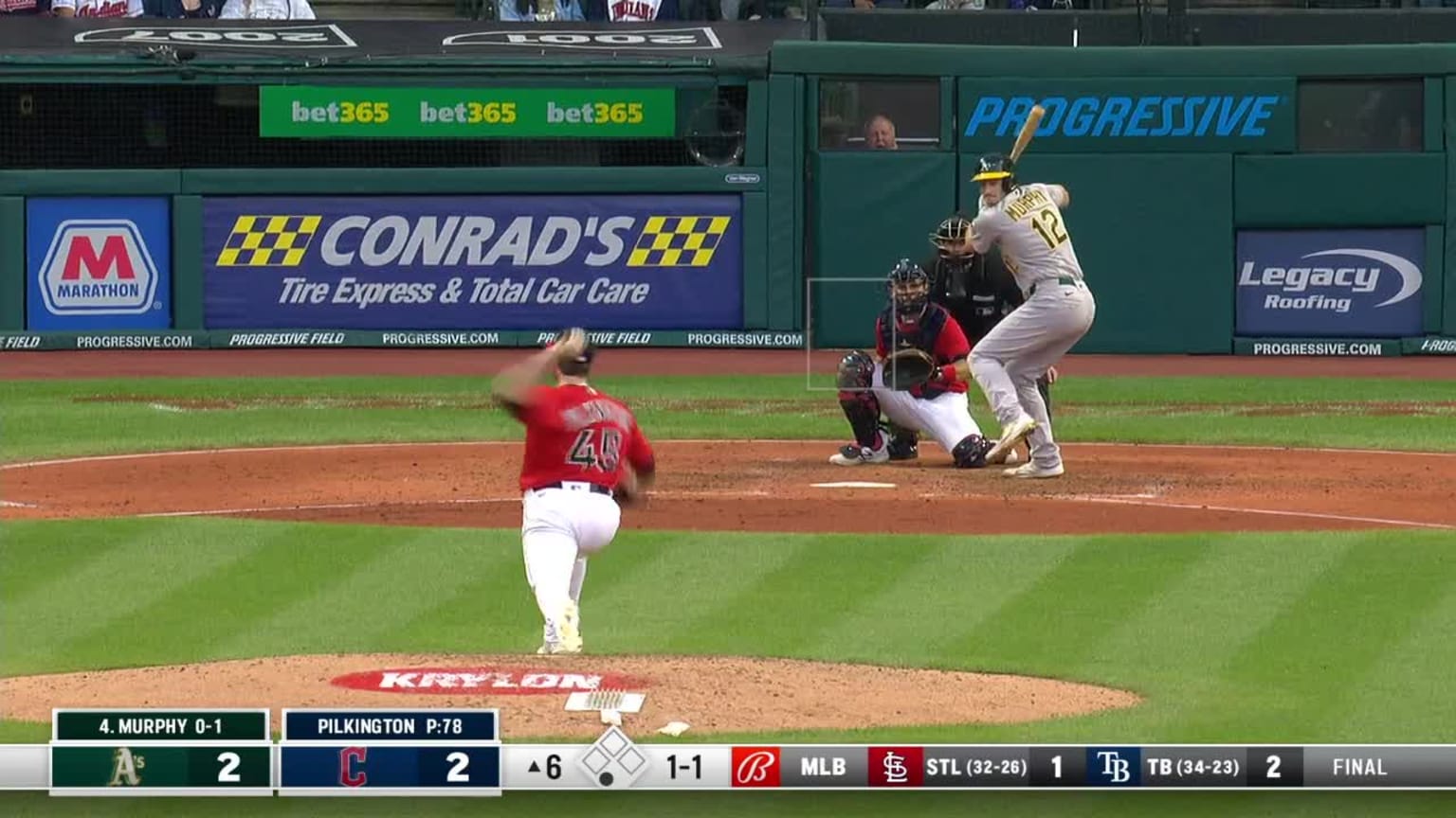 Konnor Pilkington Called Strike to Sean Murphy | 06/09/2022 ...