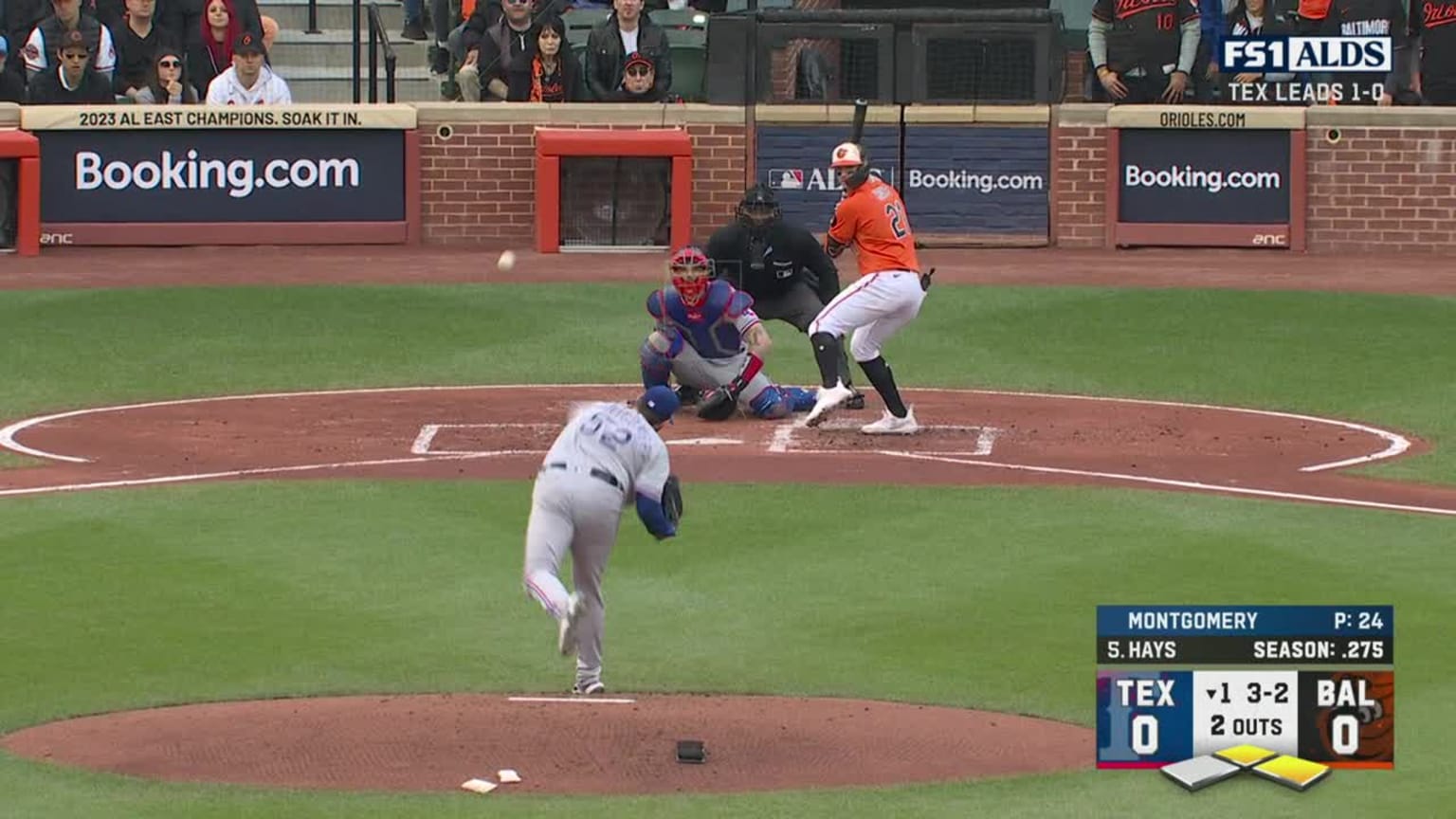 Austin Hays walks. Ryan Mountcastle to 3rd. Gunnar Henderson to 2nd ...