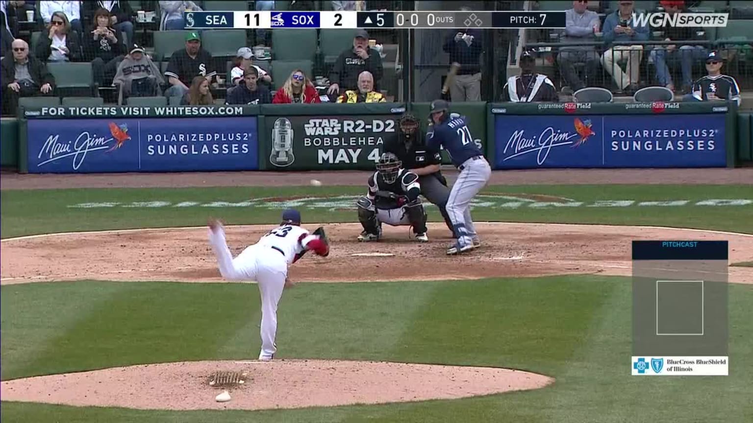 Caleb Frare Swinging Strike to Ryon Healy | 04/07/2019 | MLB.com