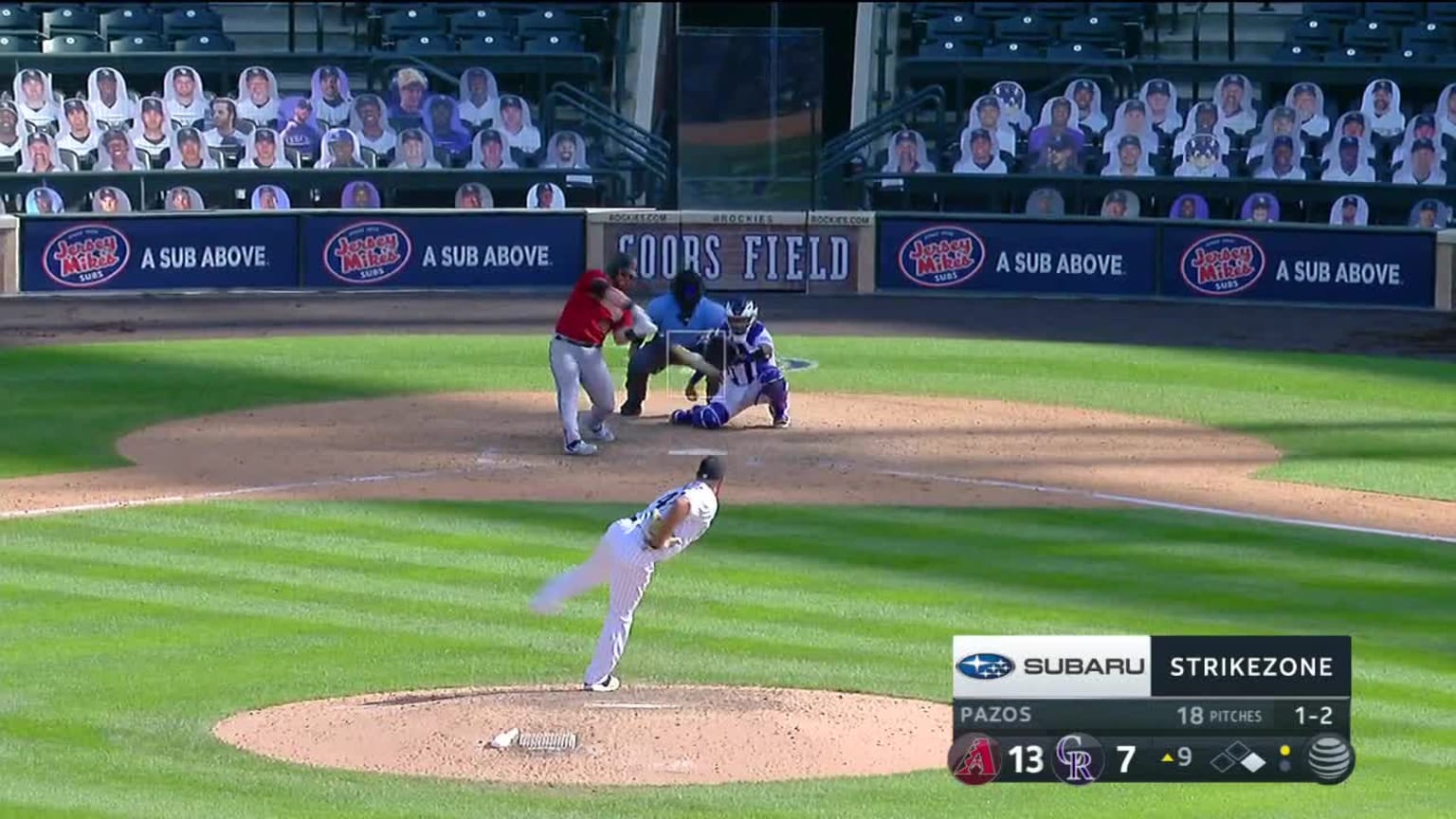 James Pazos Foul to Kole Calhoun | 08/12/2020 | MLB.com