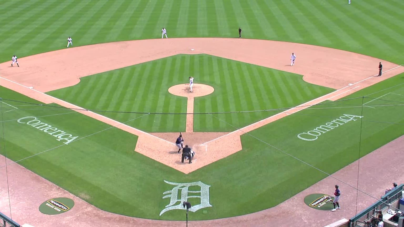 Gary Sanchez flies out sharply to center fielder Derek Hill. | 05/31 ...