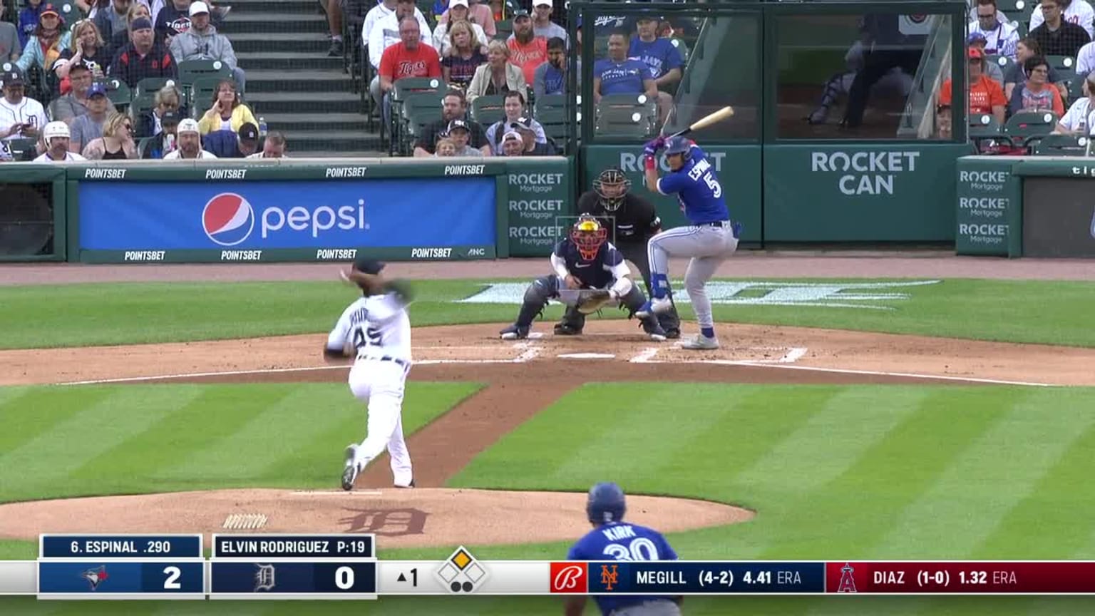 Elvin Rodriguez Ball to Santiago Espinal | 06/10/2022 | MLB.com