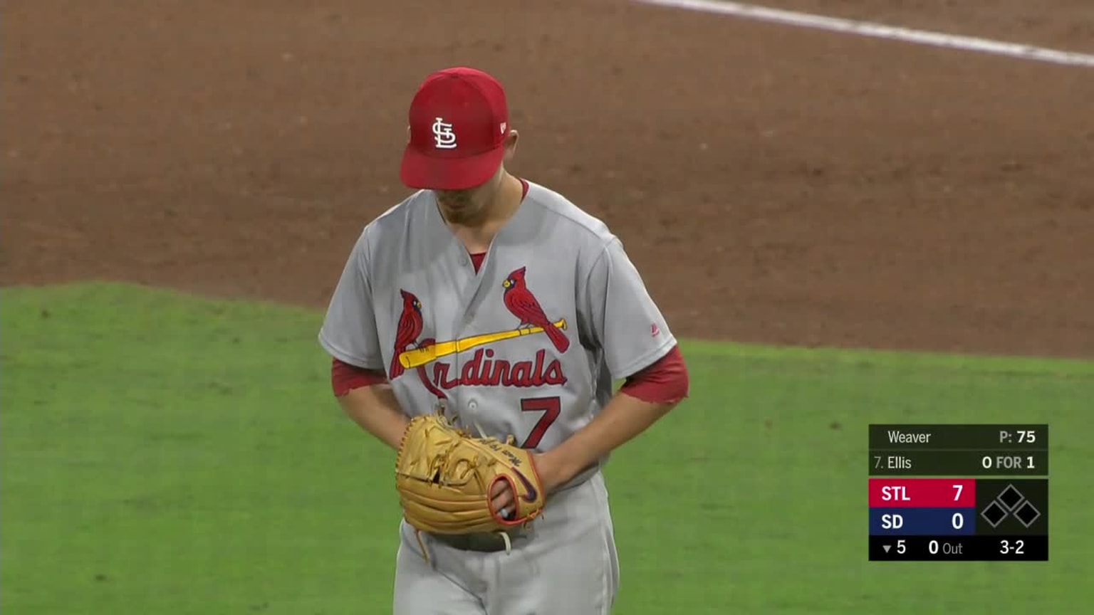 A.J. Ellis walks. | 05/11/2018 | MLB.com