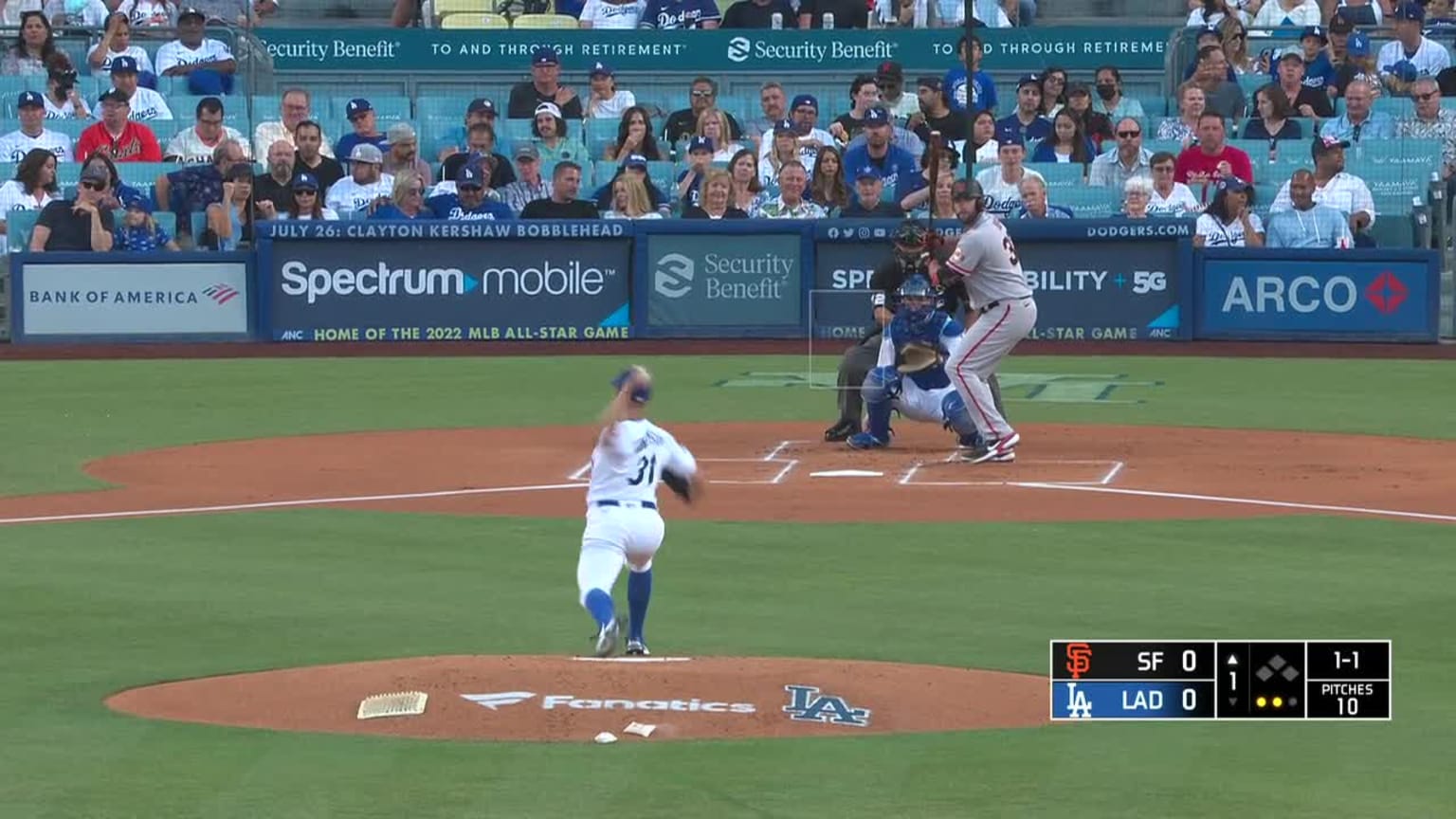 Tyler Anderson Ball to Darin Ruf | 07/22/2022 | Baltimore Orioles