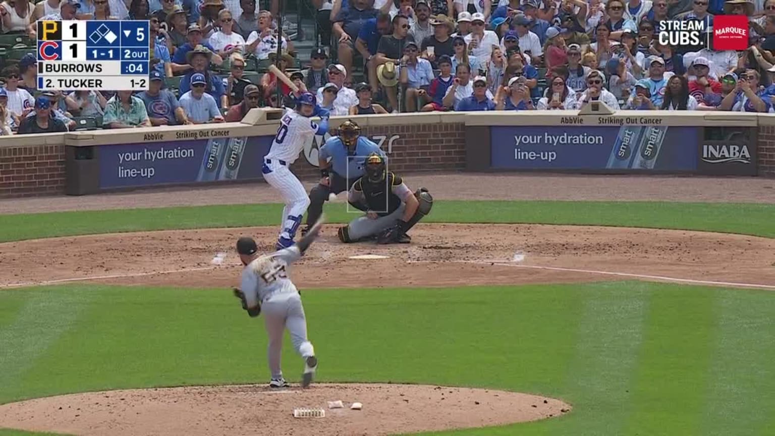Mike Burrows Swinging Strike to Kyle Tucker | 08/16/2025 | MLB.com