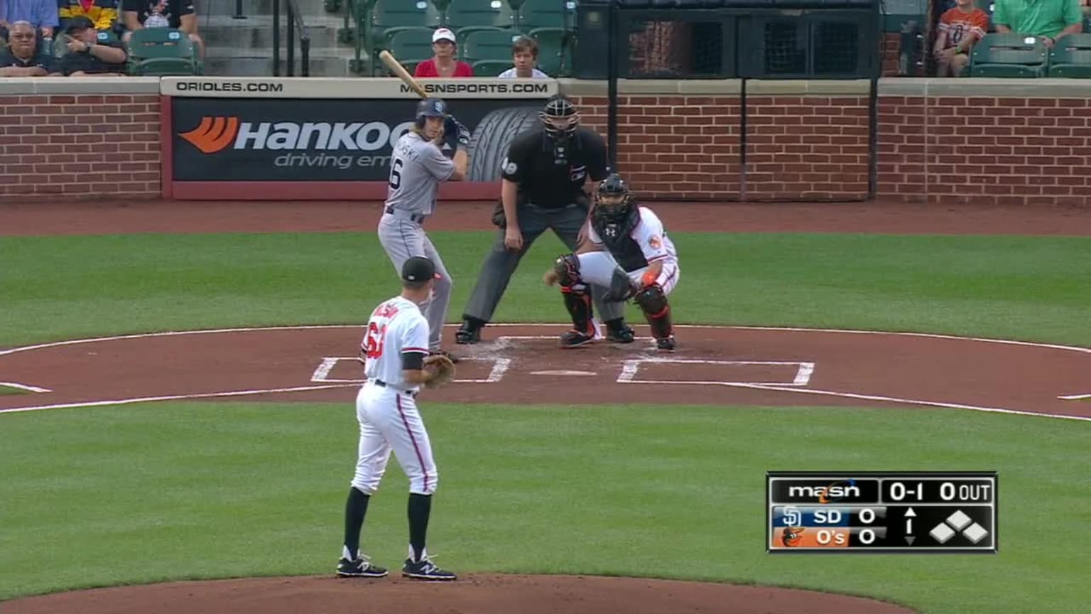 Tyler Wilson Ball to Travis Jankowski | 06/21/2016 | Houston Astros
