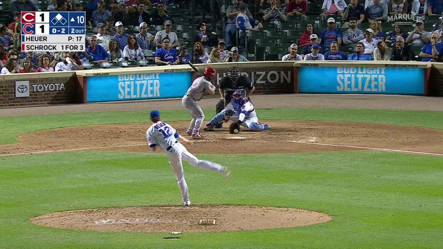 Codi Heuer Ball to Max Schrock | 09/08/2021 | MLB.com