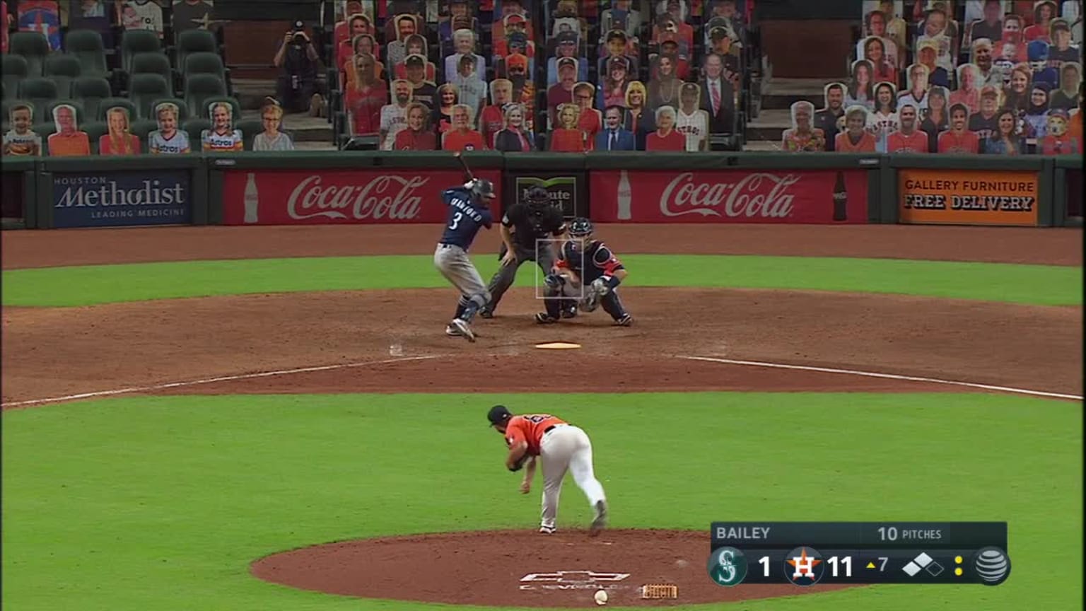 Brandon Bailey Ball to J.P. Crawford | 08/14/2020 | MLB.com