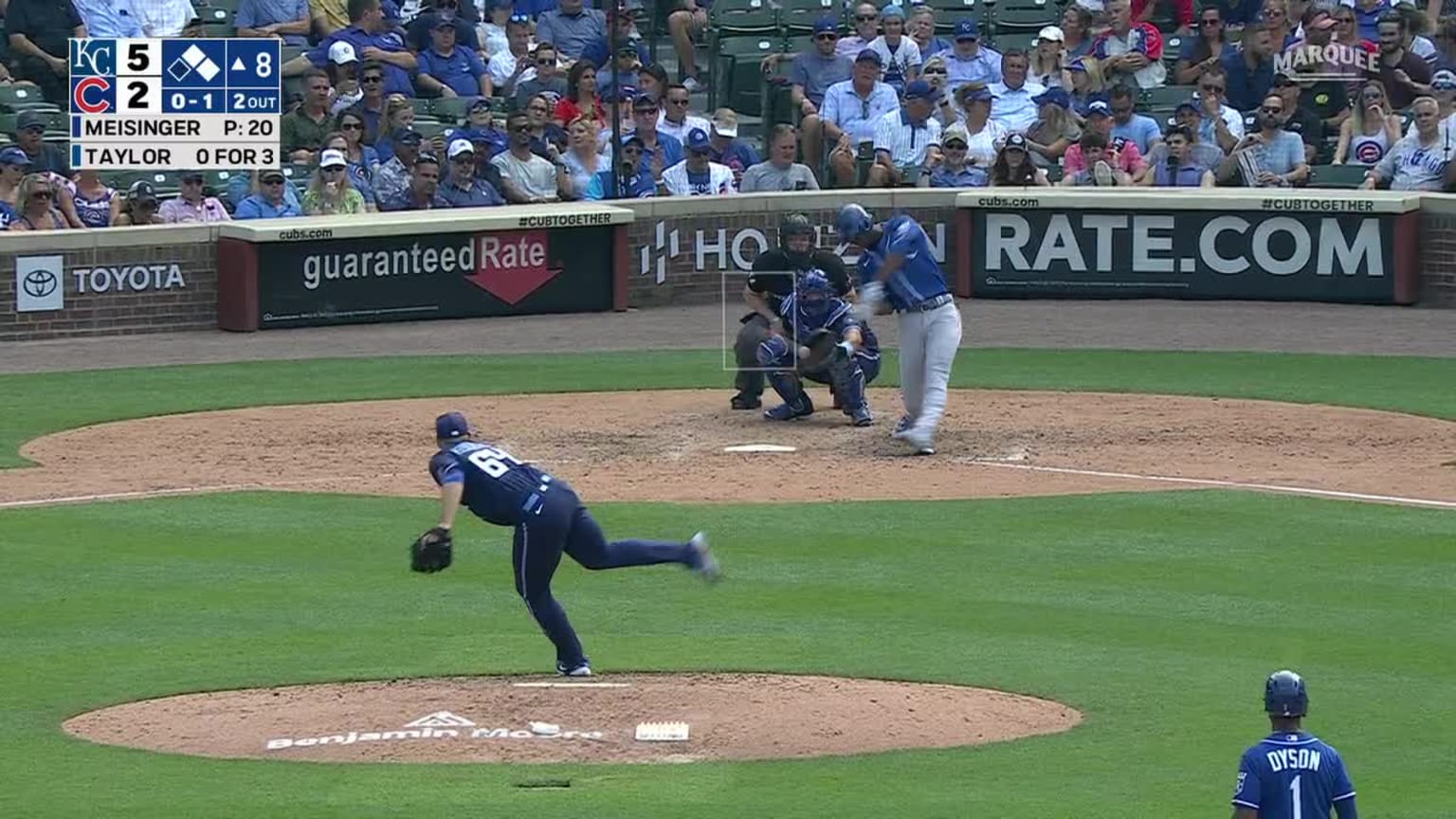 Ryan Meisinger Foul to Michael A. Taylor | 20/08/2021 | Los Brewers de ...