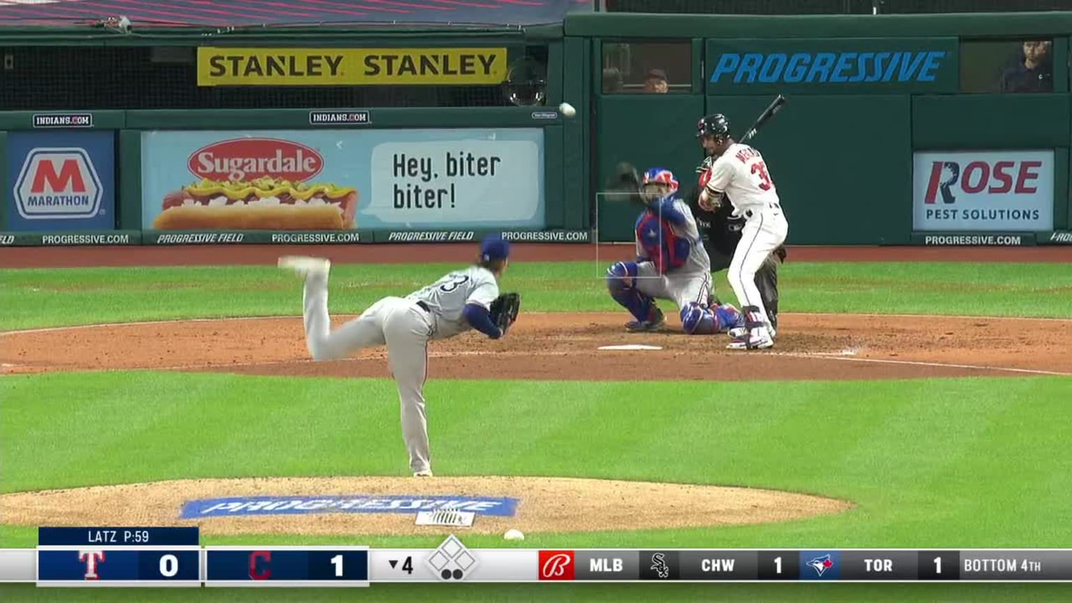 Jacob Latz Ball to Óscar Mercado | 08/25/2021 | New York Yankees