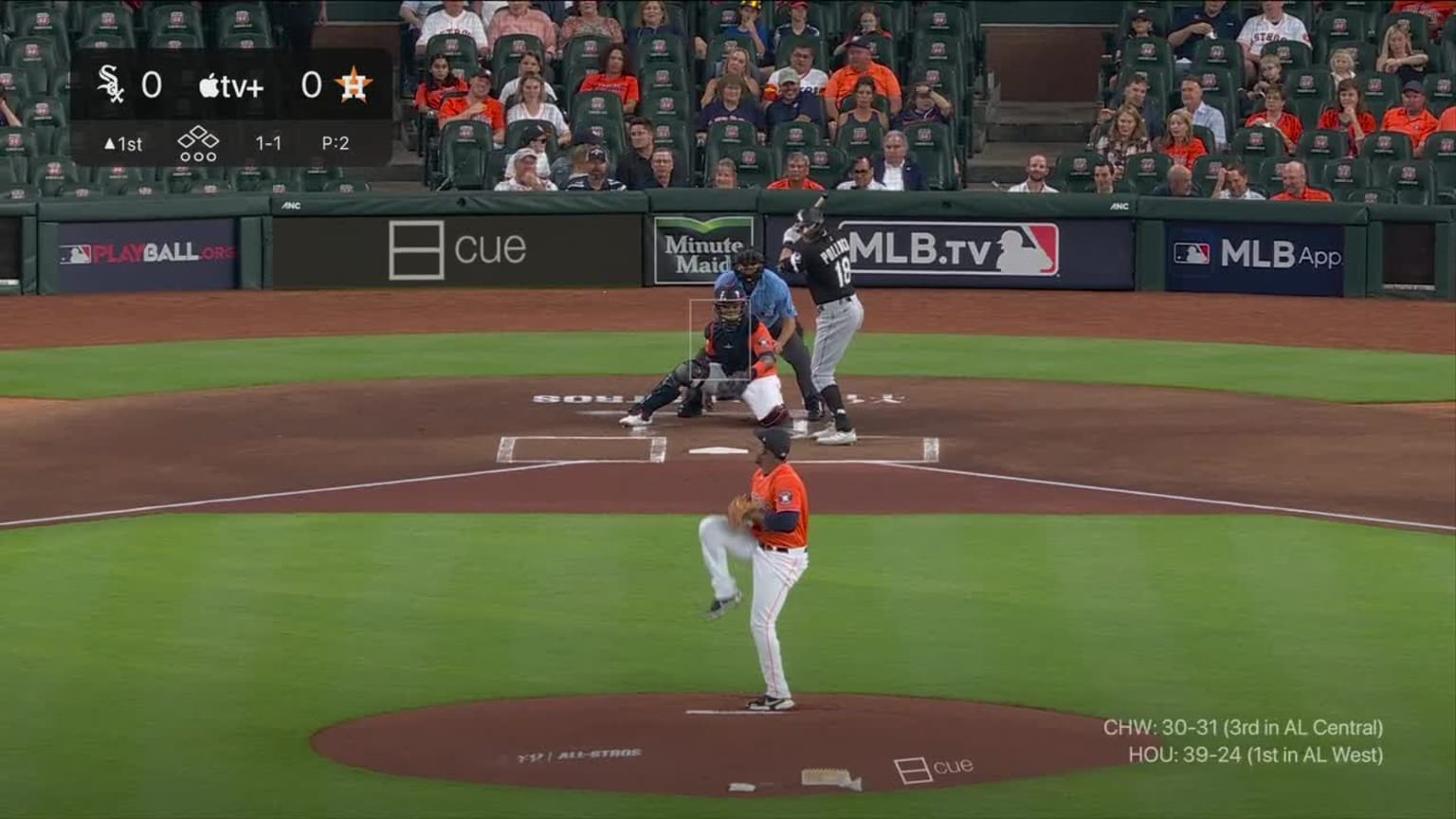 Framber Valdez Ball to AJ Pollock | 06/17/2022 | Houston Astros