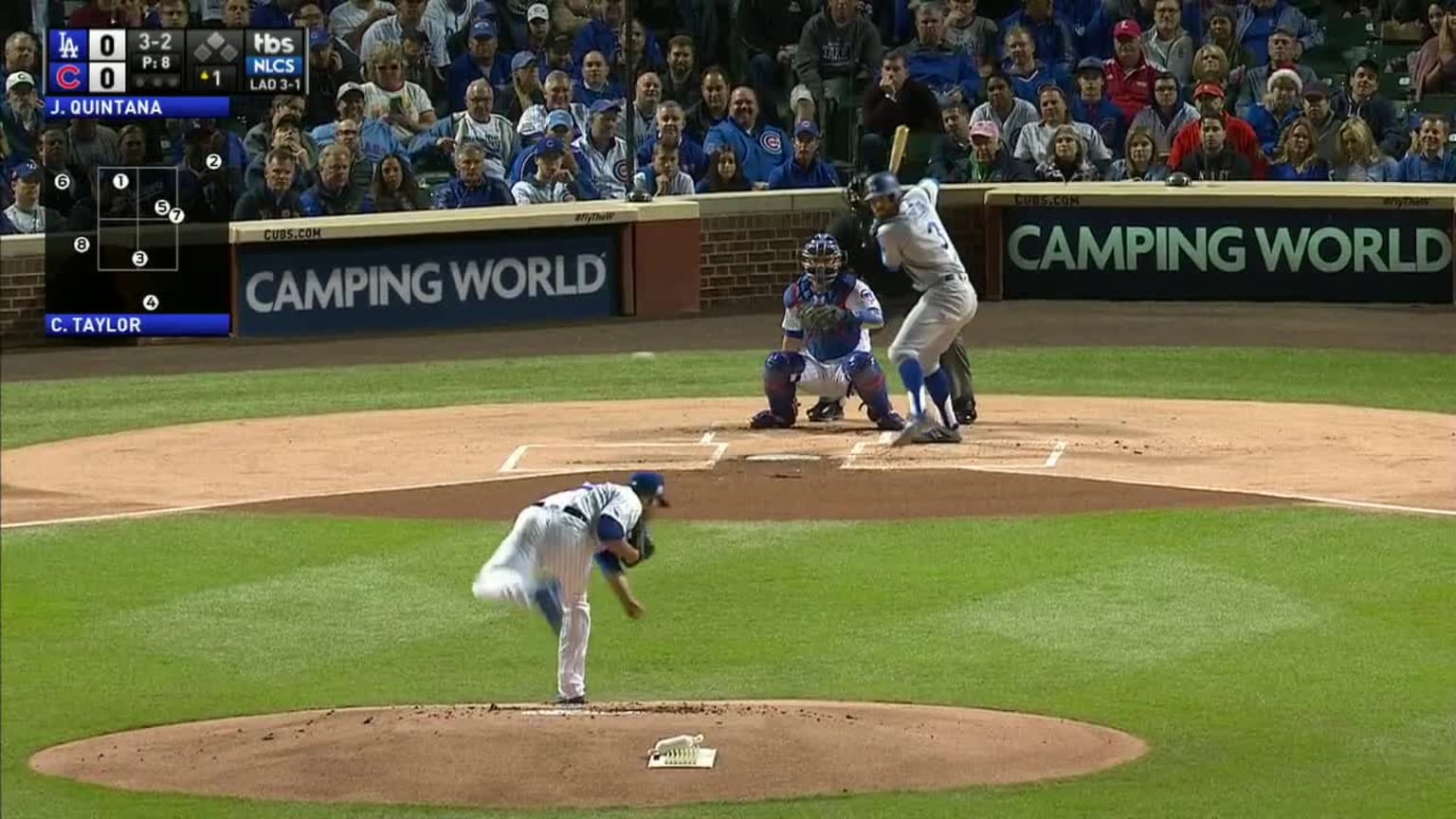 Chris Taylor walks. | 10/19/2017 | Seattle Mariners