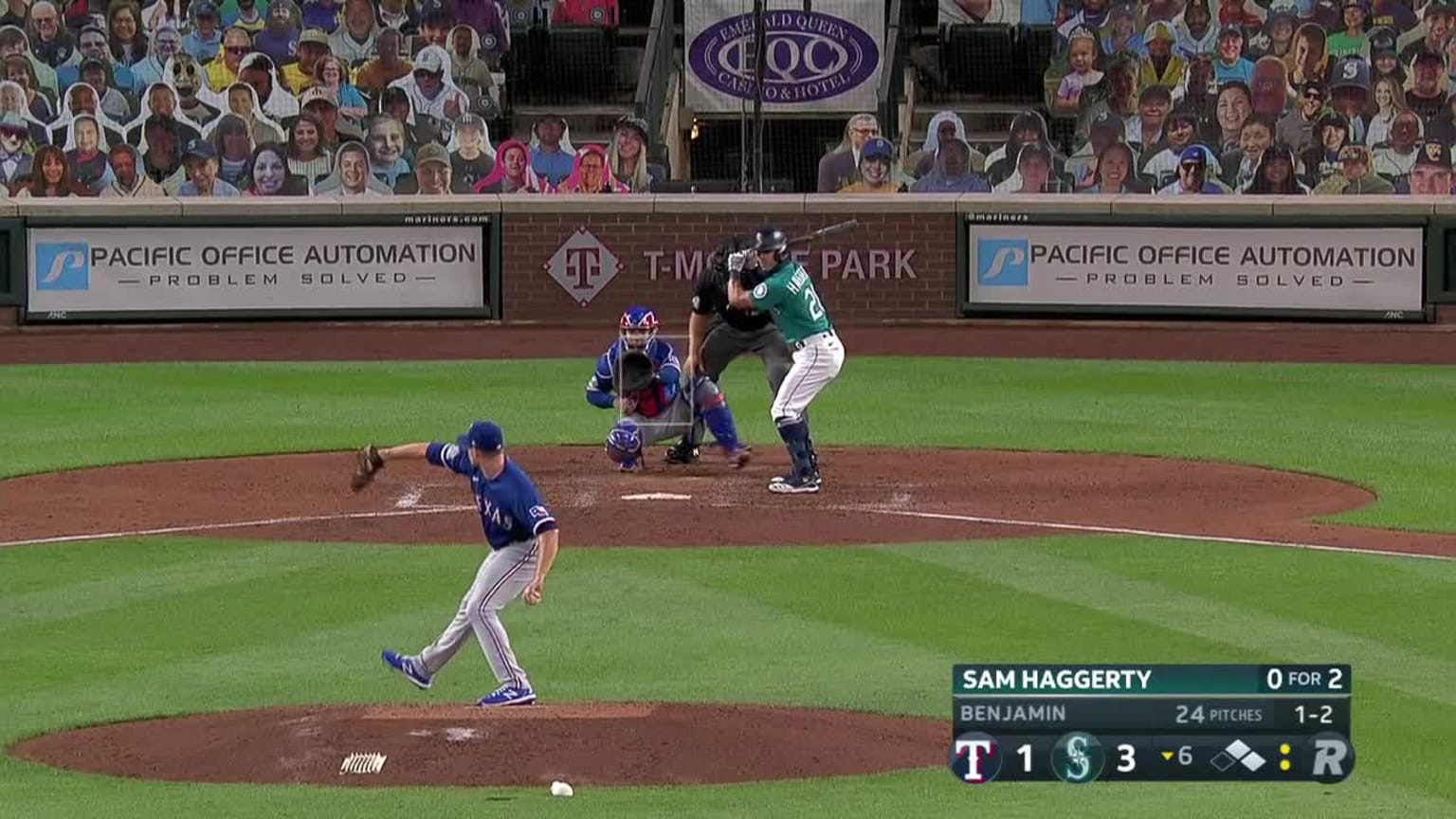 Wes Benjamin Ball In Dirt to Sam Haggerty | 09/04/2020 | Cleveland ...