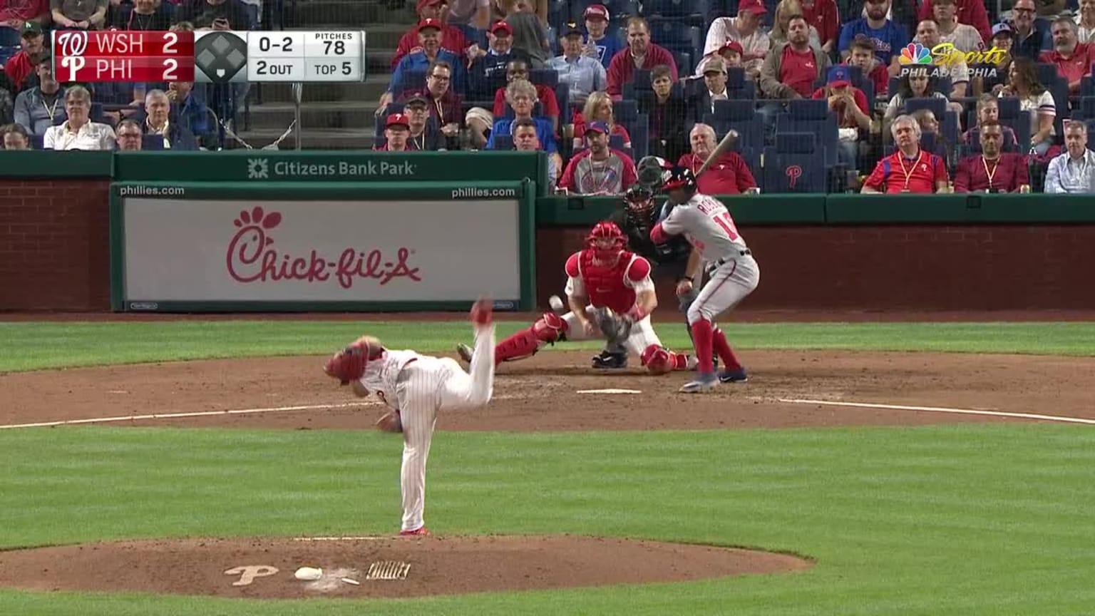 Vince Velasquez Ball to Victor Robles | 04/08/2019 | MLB.com