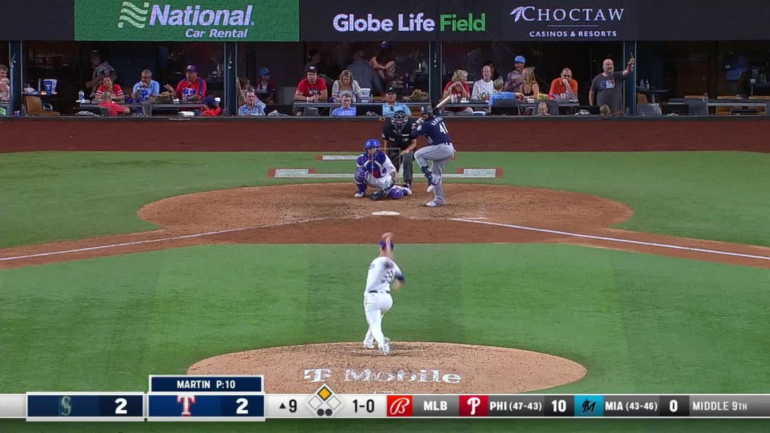 Brett Martin Called Strike to Carlos Santana | 07/16/2022 | MLB.com