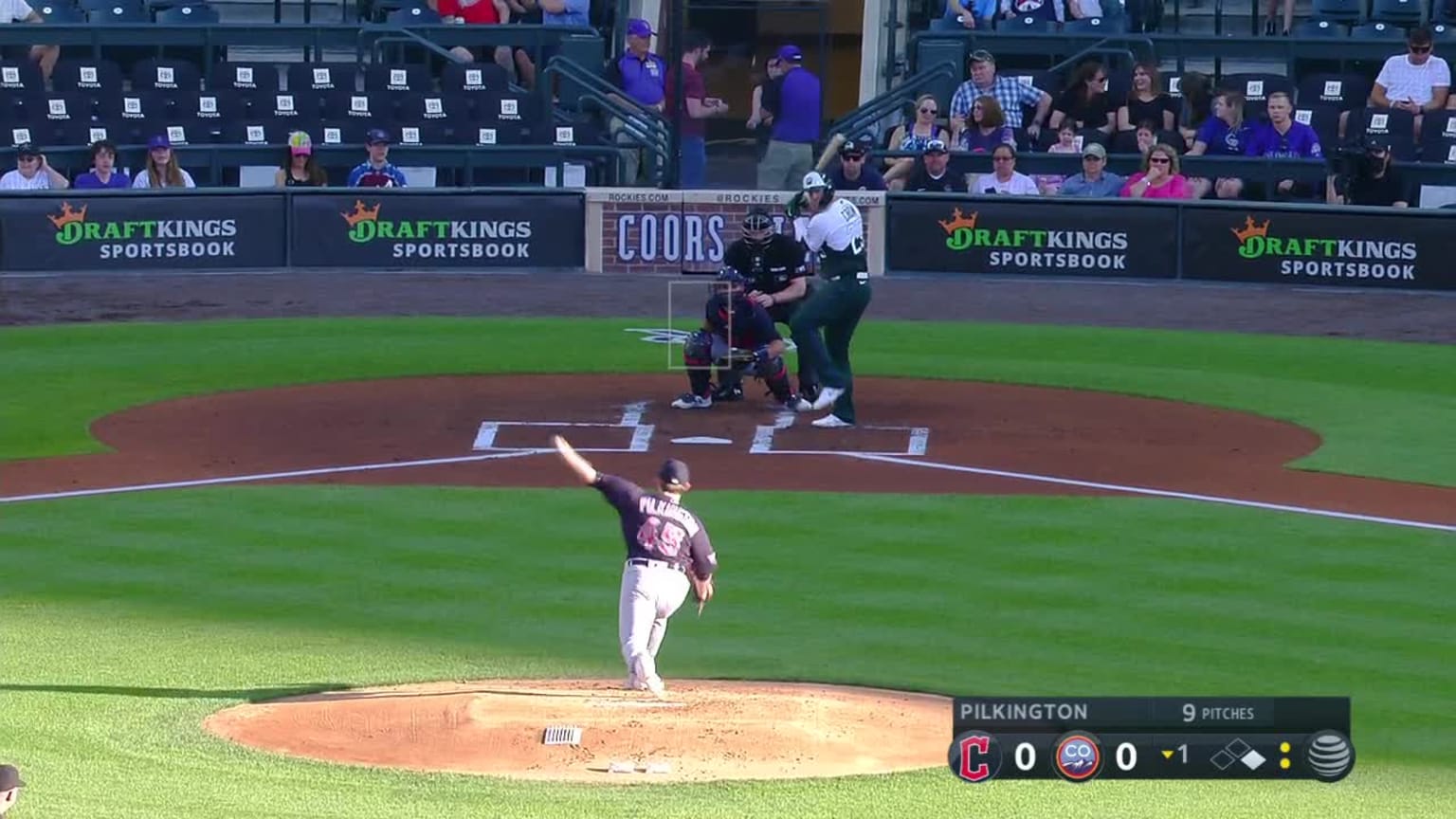 Konnor Pilkington Called Strike to C.J. Cron | 06/15/2022 | Cincinnati Reds