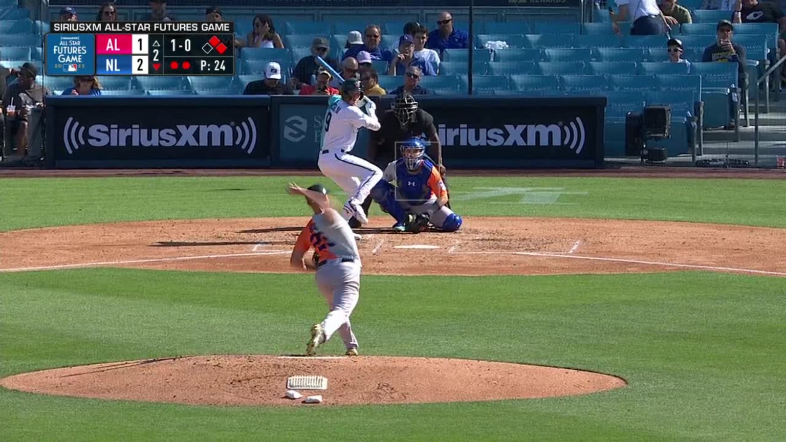 Hunter Brown In play, run(s) to Robert Hassell III | 07/16/2022 ...