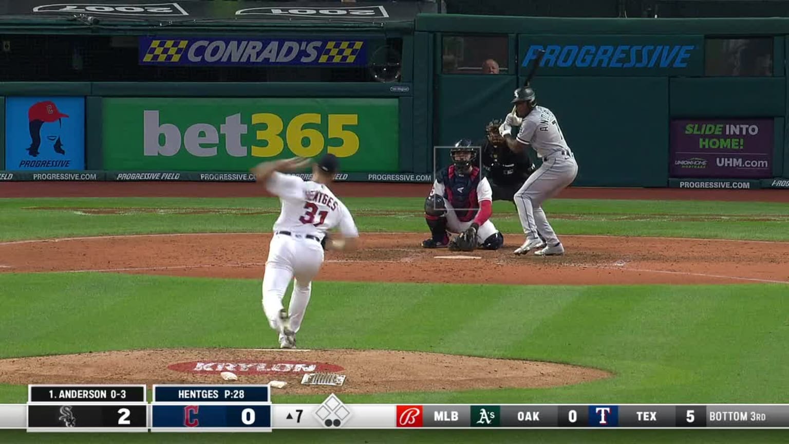 Sam Hentges Called Strike to Tim Anderson | 07/13/2022 | MLB.com