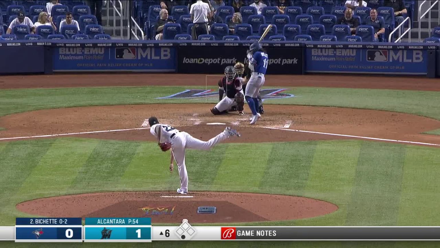 Bo Bichette hit by pitch. | 06/22/2021 | MLB.com