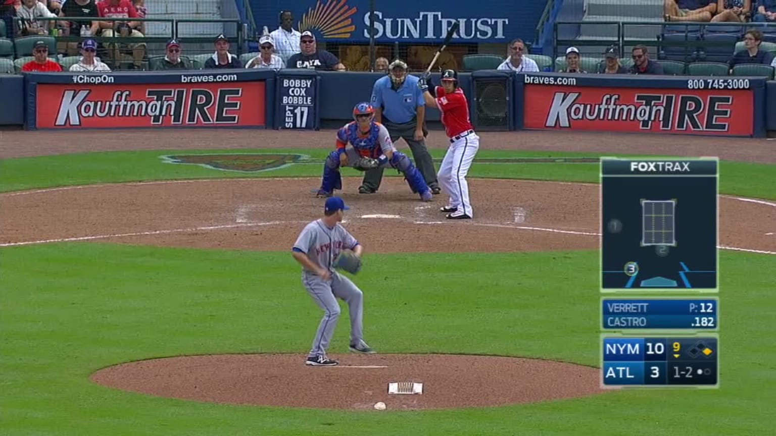 Daniel Castro singles on a soft line drive to center fielder Brandon ...