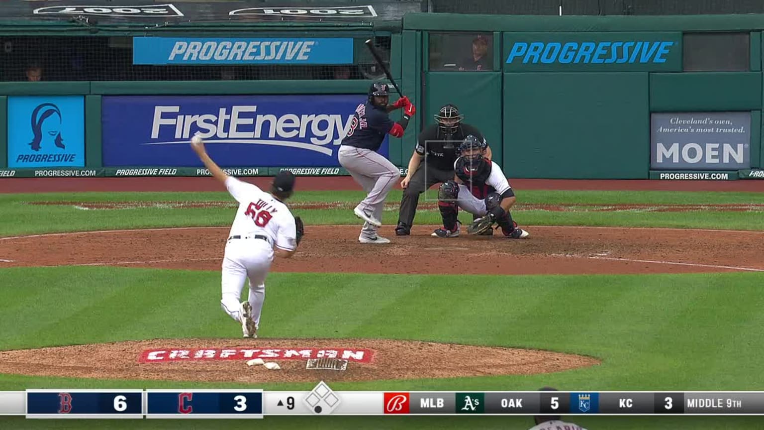 Tanner Tully Ball to Jackie Bradley Jr. | 06/26/2022 | MLB.com