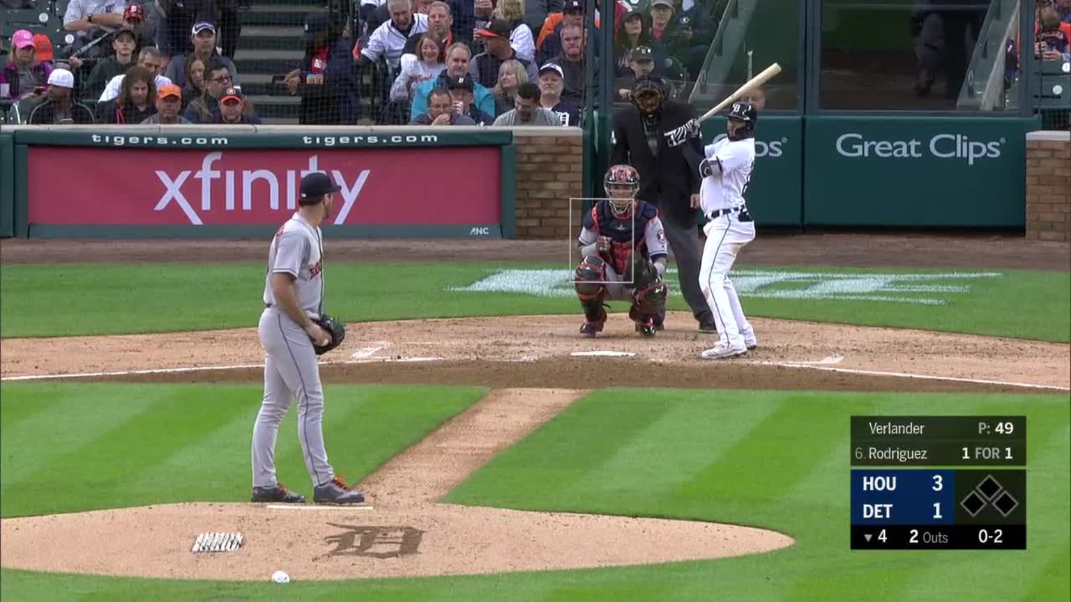 Ronny Rodriguez strikes out swinging. | 09/10/2018 | Boston Red Sox