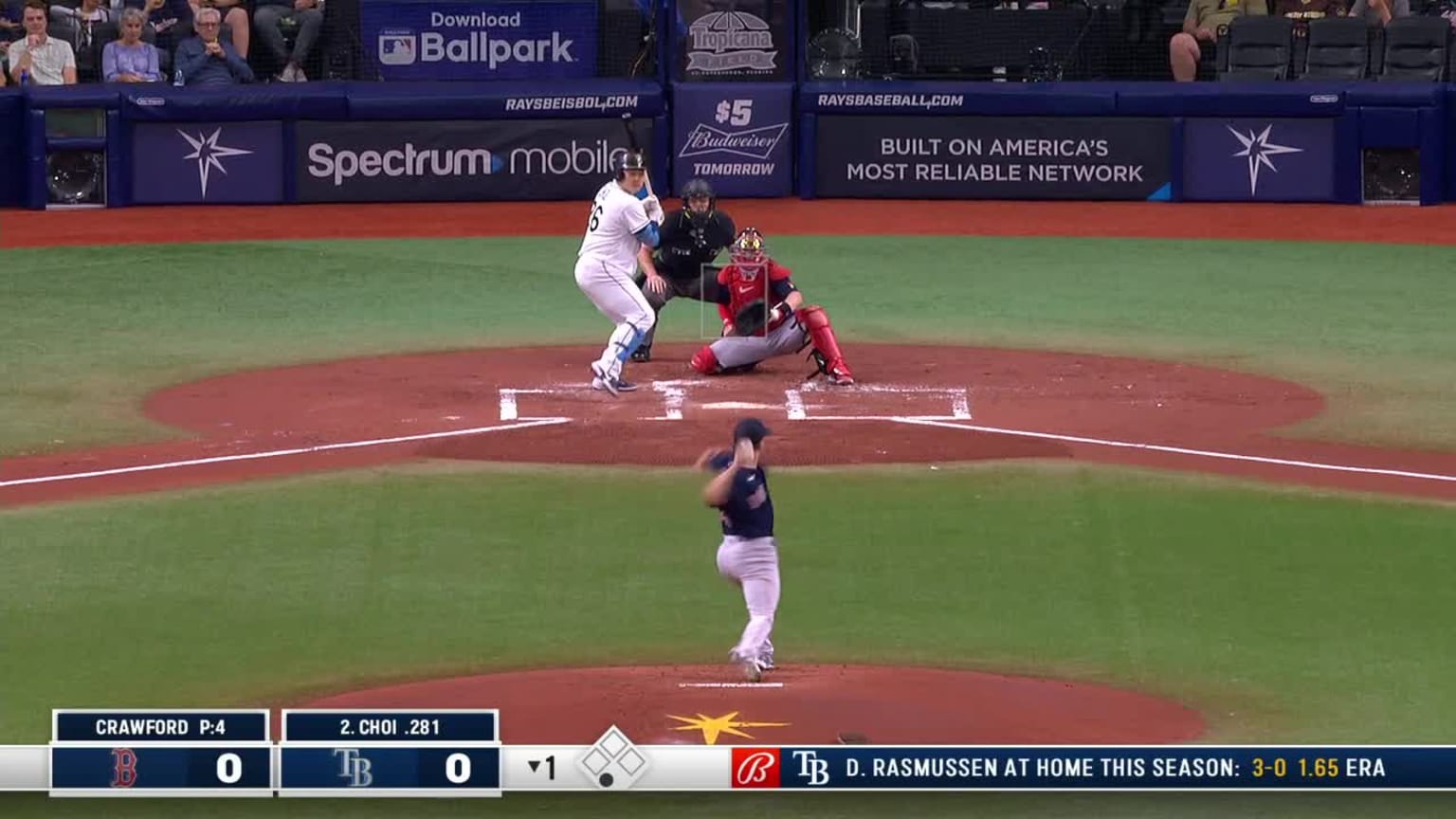 Kutter Crawford Ball to Ji-Man Choi | 07/14/2022 | Los Angeles Dodgers