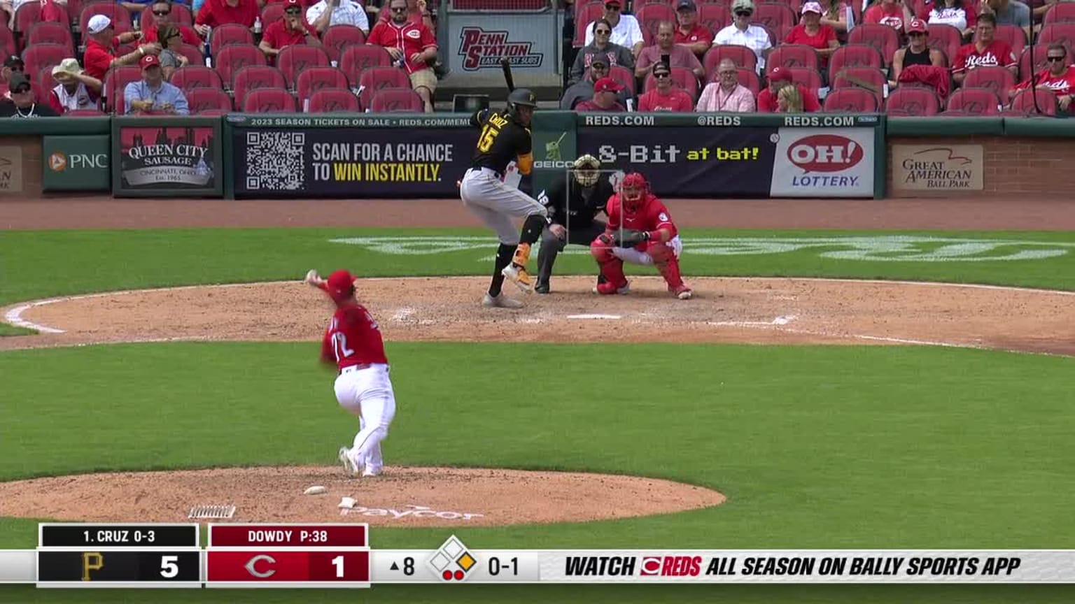 Kyle Dowdy Ball to Oneil Cruz | 09/13/2022 | MLB.com