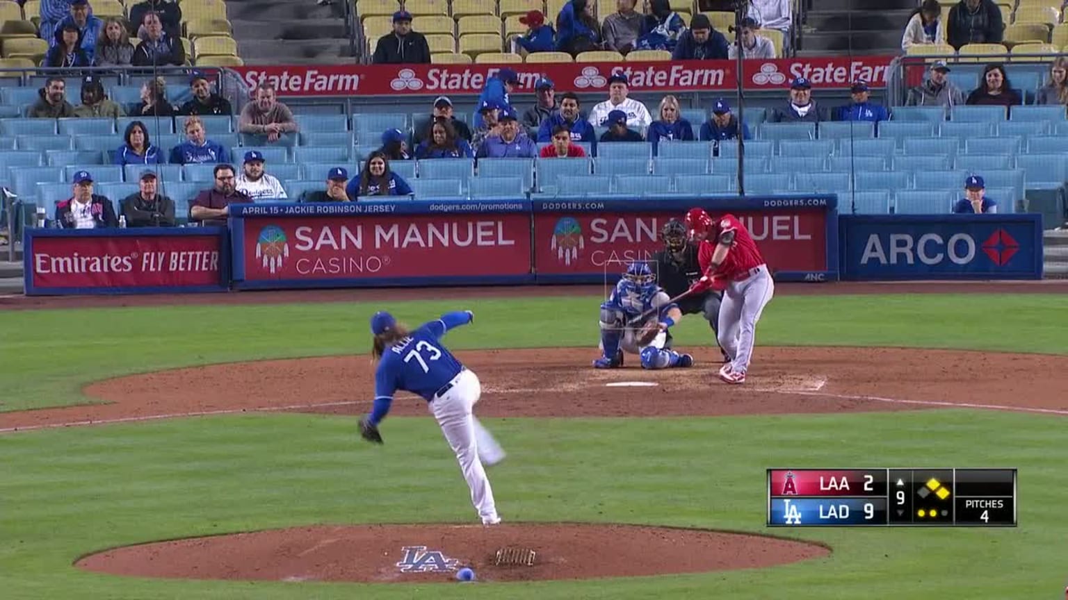 Stetson Allie Called Strike to Connor Justus | MLB.com