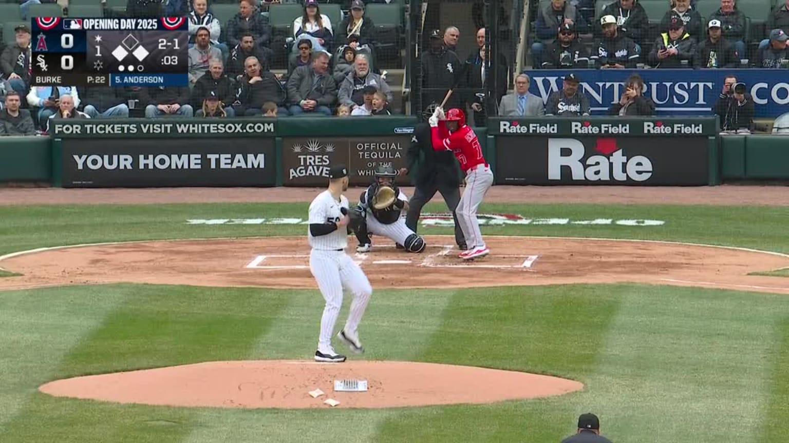 Tim Anderson called out on strikes. | 03/27/2025 | MLB.com