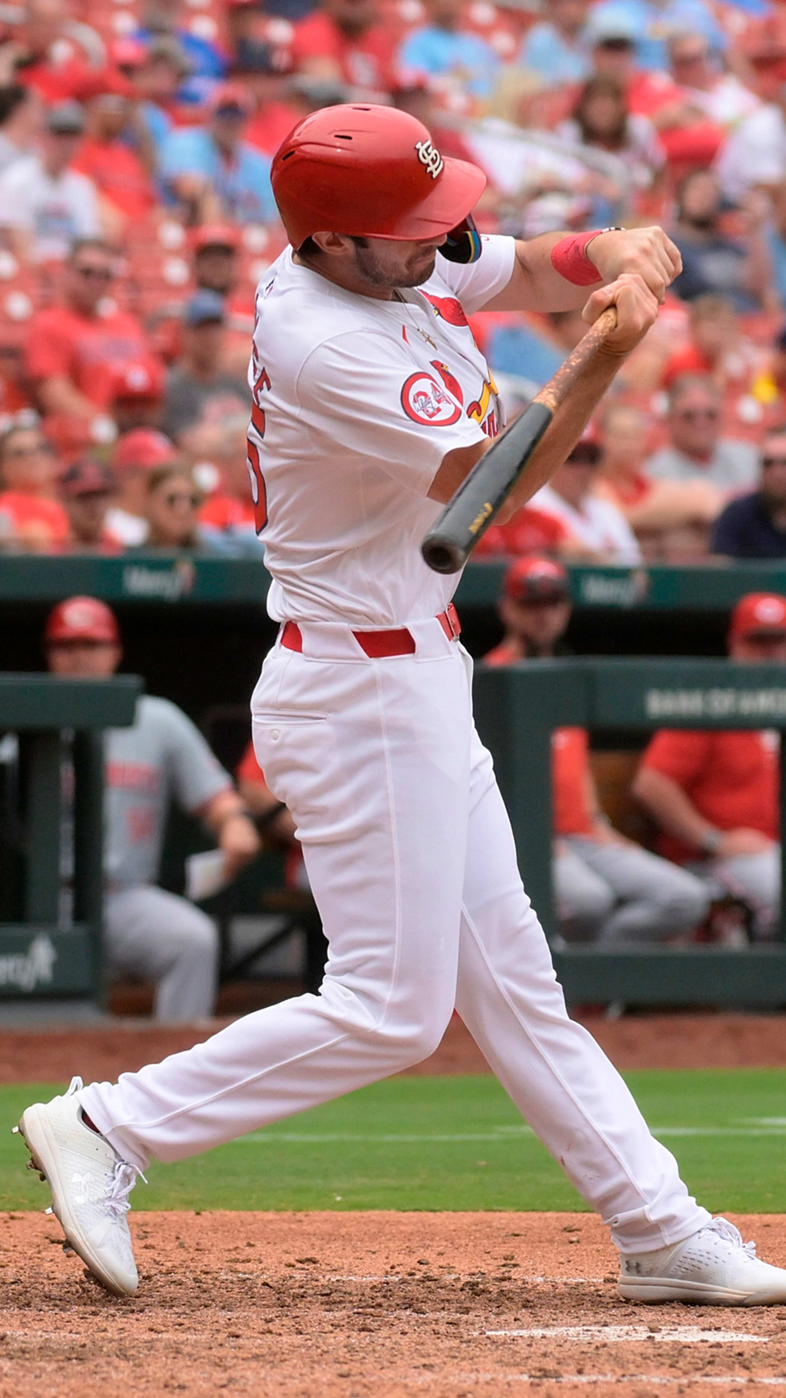Cardenales De Logan Thomas Thomas Saggese Hits First MLB Home Run