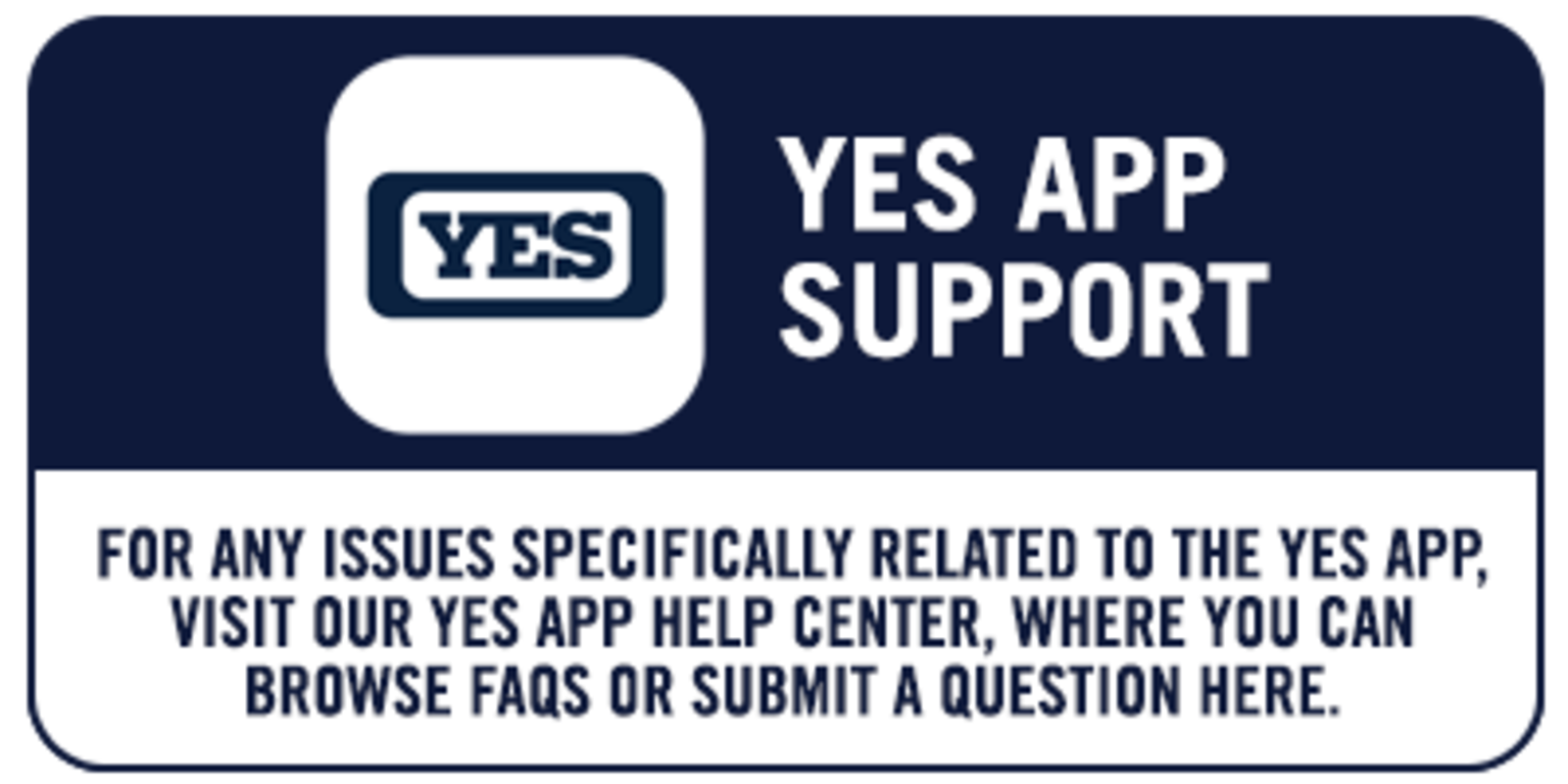 YES Help Center | YES Network