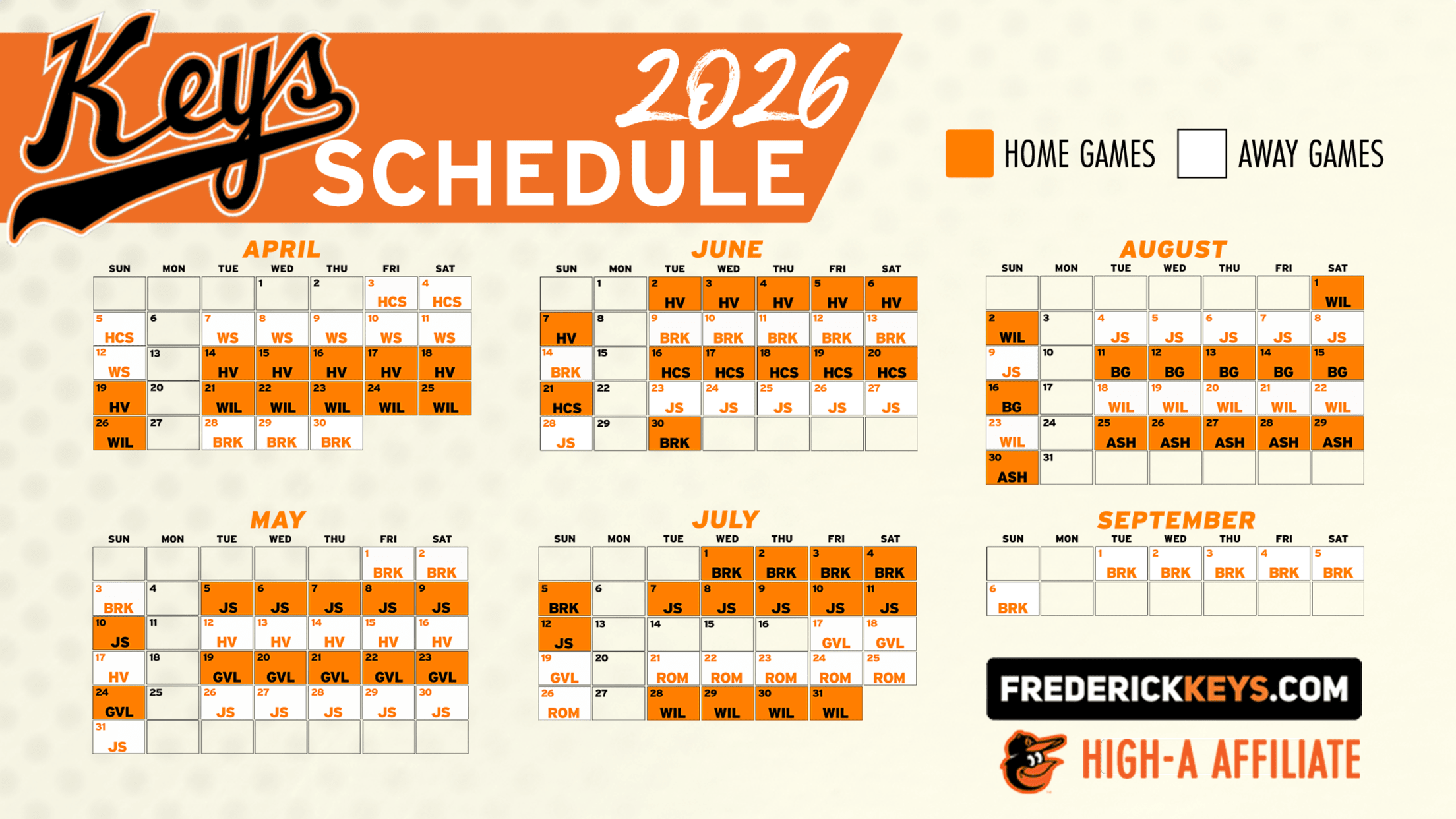 Frederick Keys | Frederick Keys