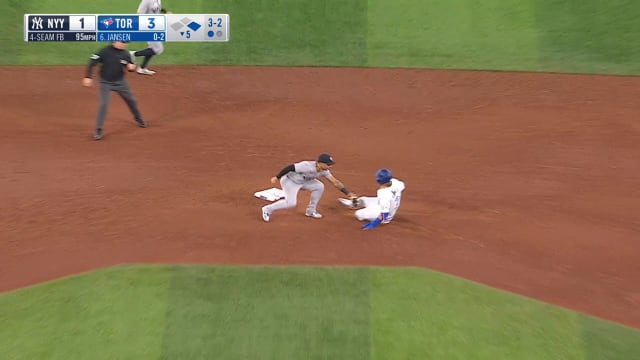 Yankees turn two on strike 'em out, throw 'em out double play | 04/17 ...