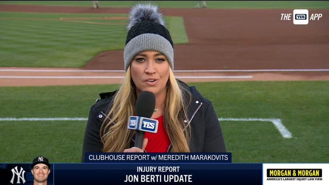 Meredith Marakovits provides injury updates | 04/25/2024 | YES Network