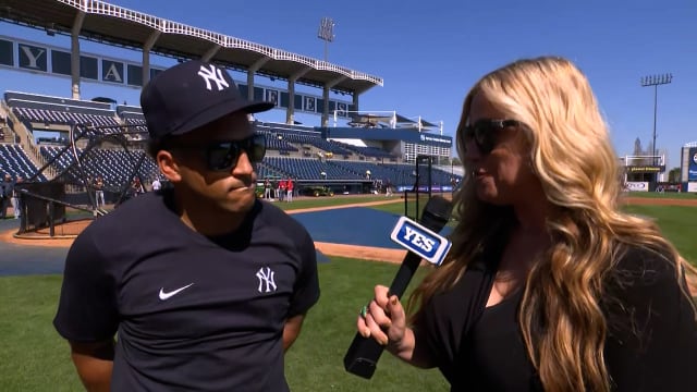 Trent Grisham on his Spring debut and being a Yankee | 02/26/2024 | YES ...