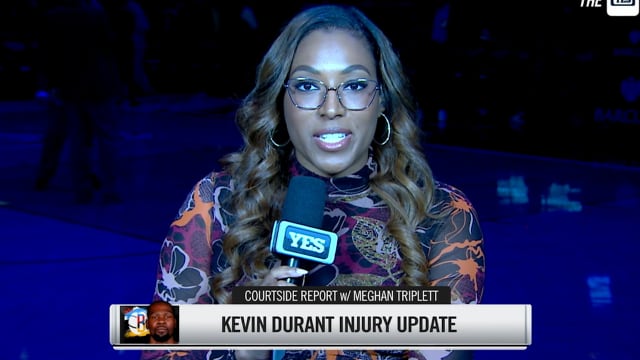 Meghan Triplett gives an update on Kevin Durant | 02/07/2023 | YES Network