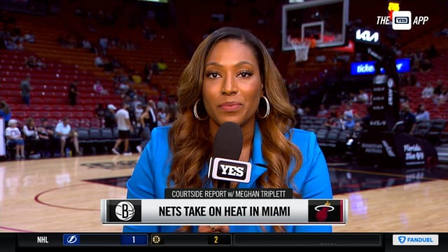 Meghan Triplett on Nets' matchup against the Heat | 03/26/2023 | YES ...