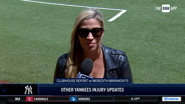 Meredith Marakovits provides injury updates | 04/30/2023 | YES Network