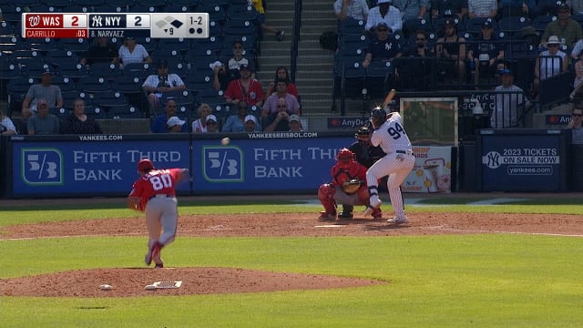 Carlos Narvaez cranks walk-off homer | 03/01/2023 | YES Network