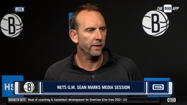 Sean Marks on Brooklyn's coaching change | 02/21/2024 | YES Network